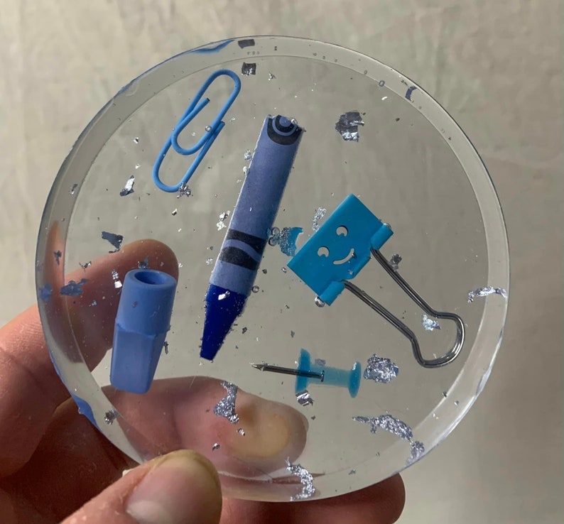 Back-to-school Coasters / School Supplies Coaster / Teacher Gift ...