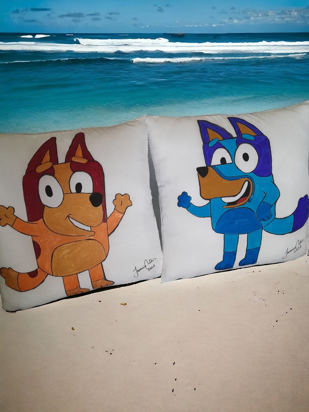 Bluey Cushions - Etsy