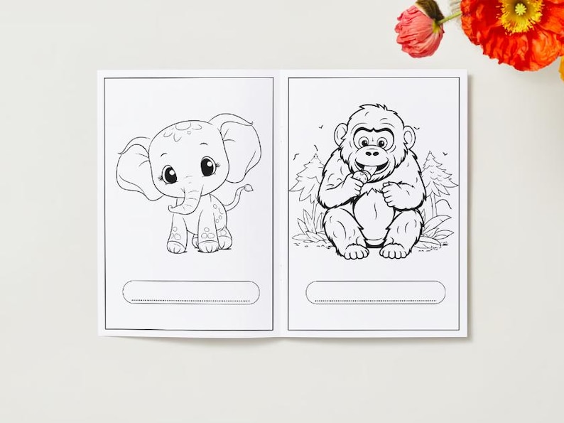 60 Printable Coloring Pages for Kids, Toddlers, Preschoolers, Coloring ...