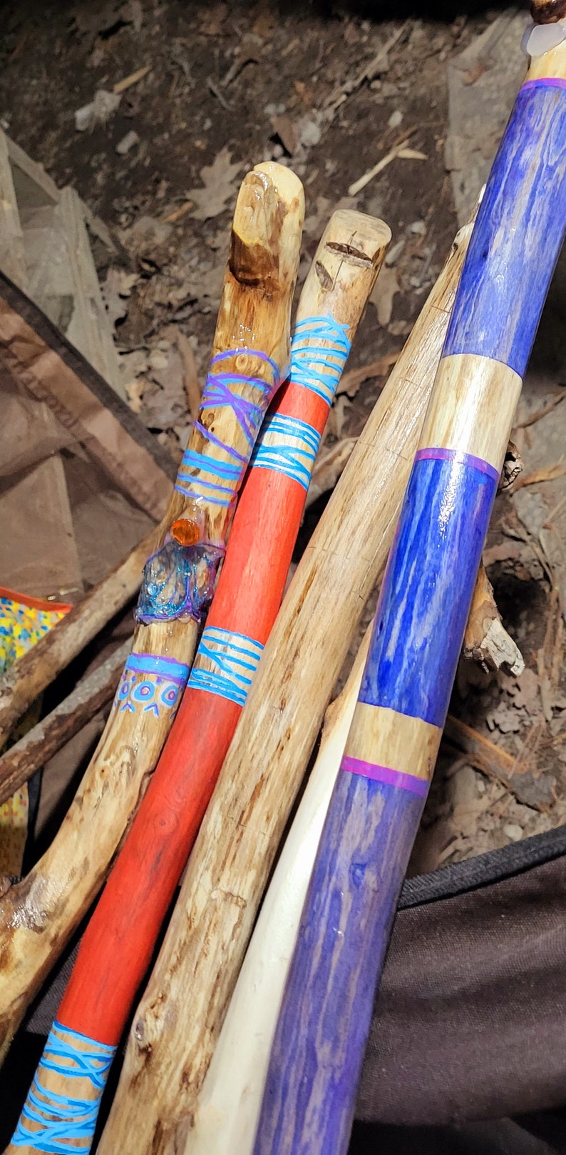 Handmade Hiking Stick - Etsy