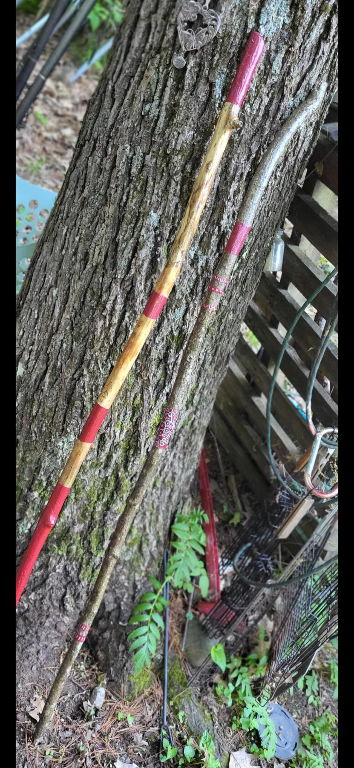 Handmade Hiking Stick - Etsy