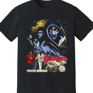 Juice Heavyweight T Shirt - 1992 Hip Hop Movie - 2pac Shakur, Bishop ...