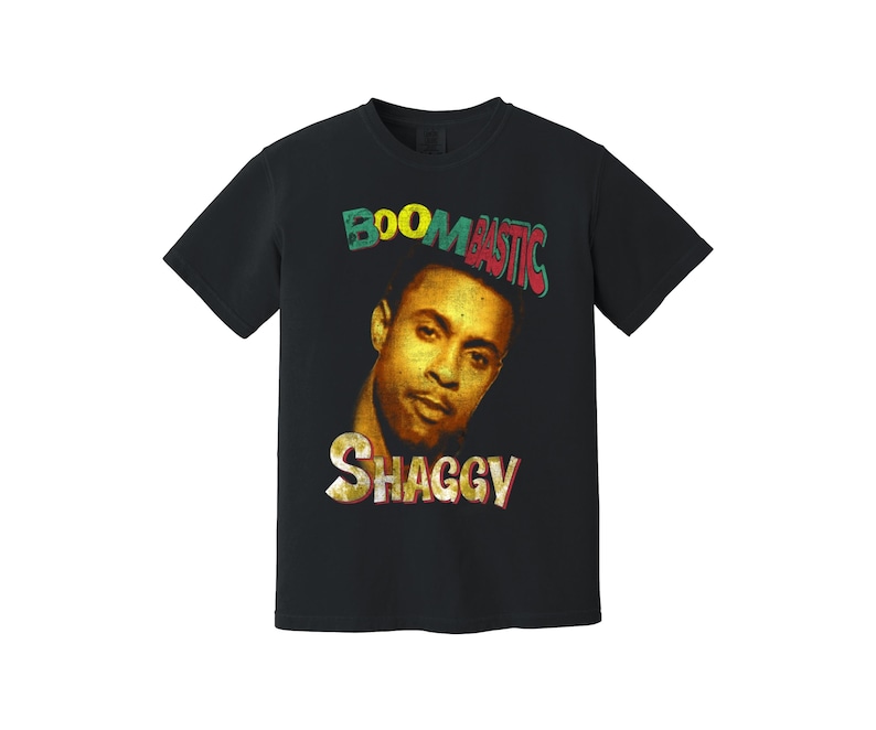 Shaggy Heavyweight T Shirt - Boombastic - It Wasn't Me - Mr. Lover ...