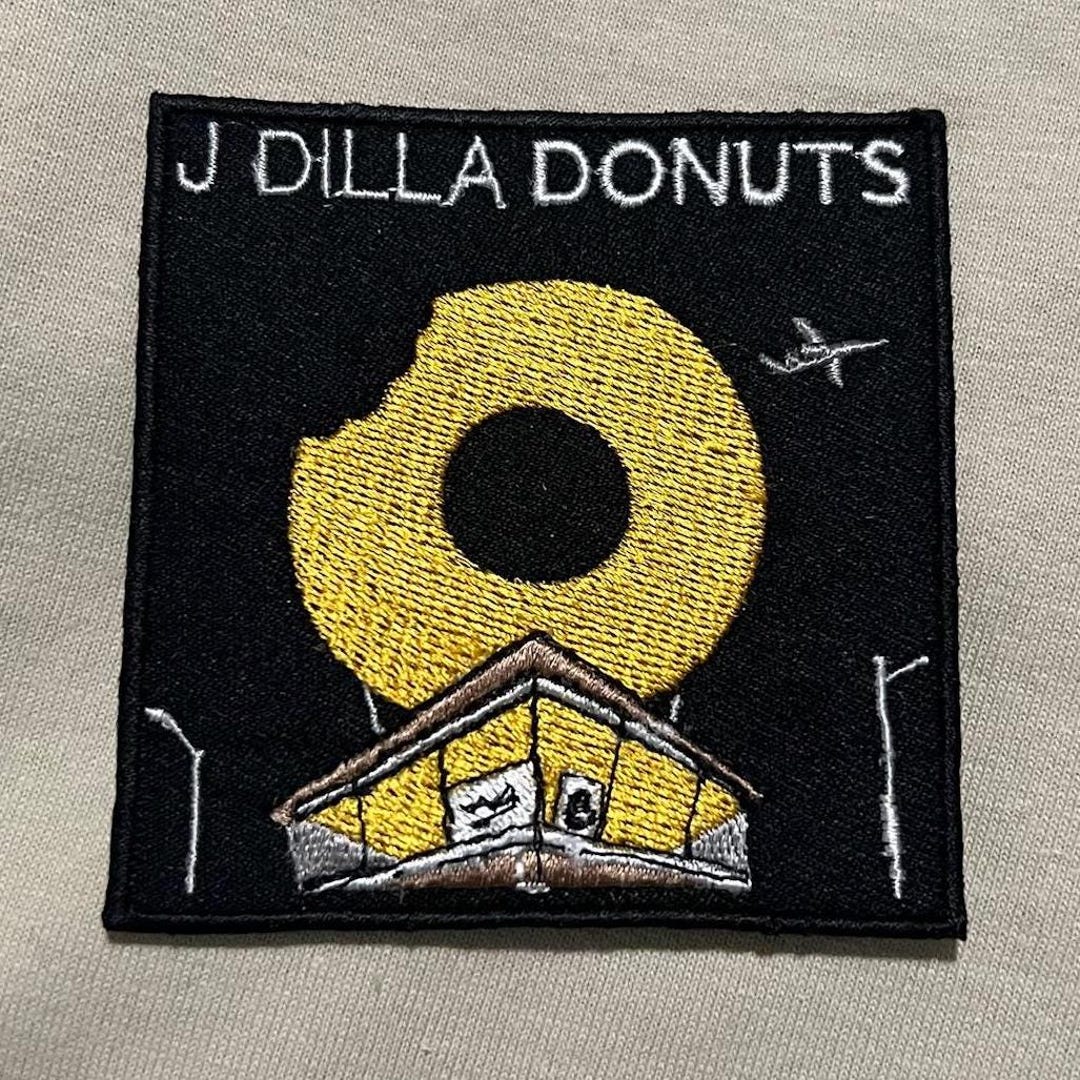J Dilla Donuts Patch Embroidered Album Mpc Detroit Slum Village Boom Bap Atcq Jay Dee - Etsy