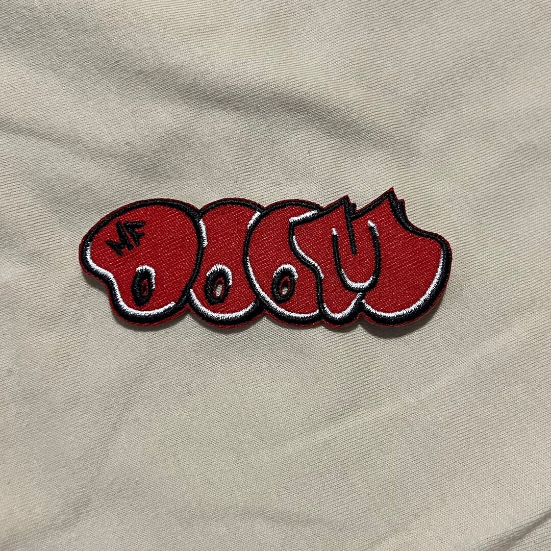 MF Doom Patch - Red - Embroidered - Operation: Doomsday - Underground ...