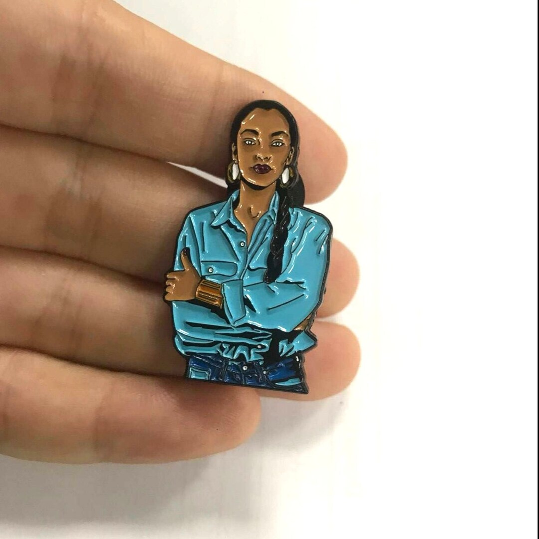 Sade Pin - Denim Jeans Outfit - Smooth Operator - Love Deluxe - Enamel ...
