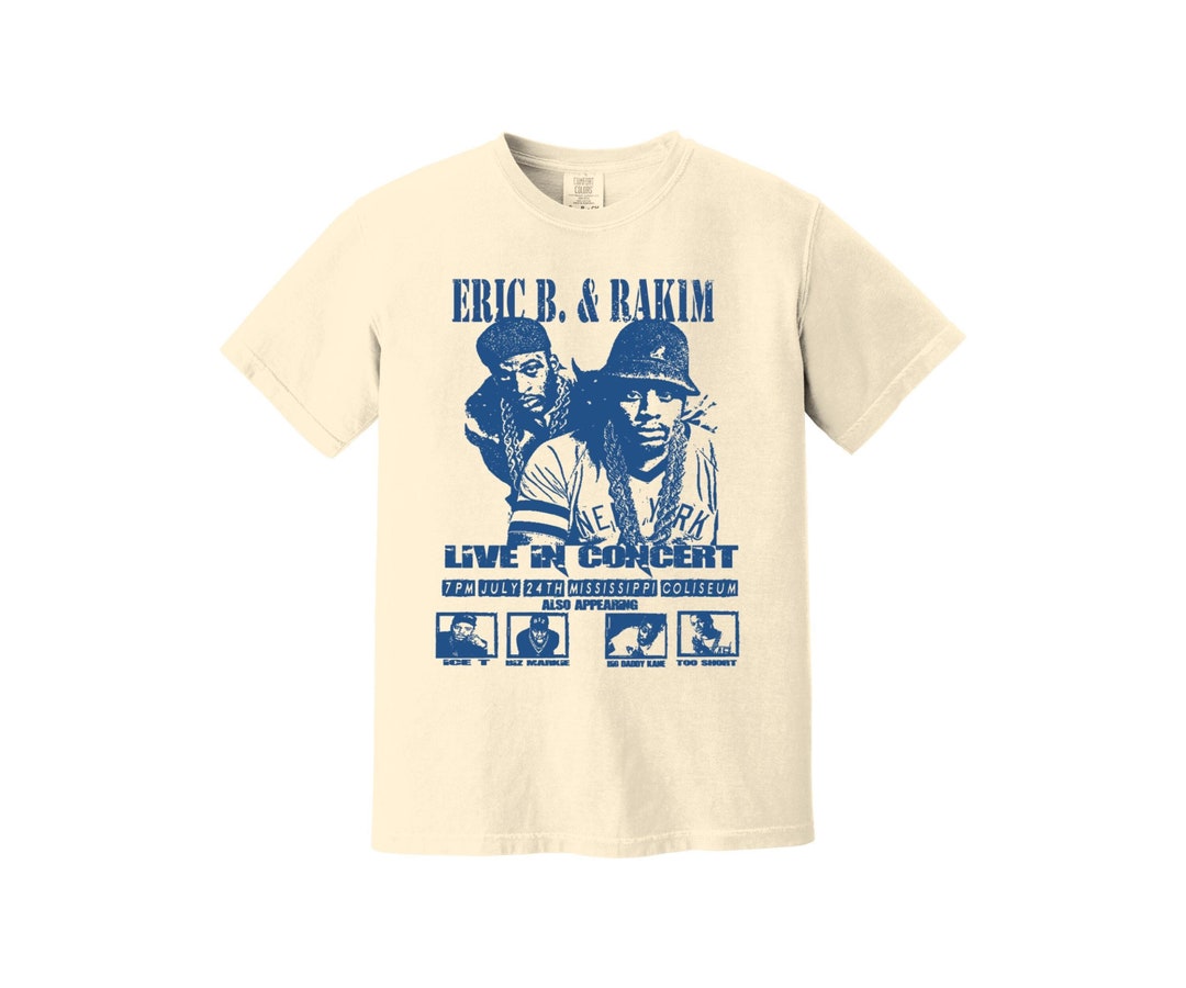 Eric B. & Rakim Heavyweight T Shirt - Concert Tour - Don't Sweat the ...