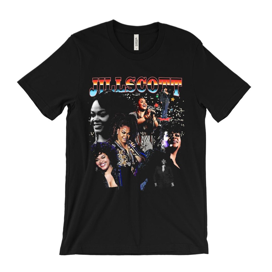 Jill Scott T Shirt Living My Life Like It's Golden Who is Concert Merch ...