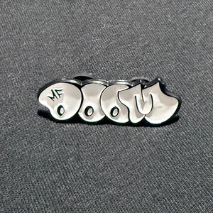 MF Doom Pin Black and White Operation Doomsday All Caps Madvillain ...