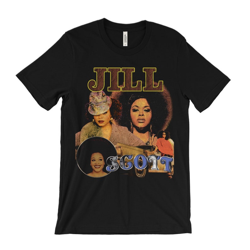 Jill Scott T Shirt - Golden - Who is - Concert Merch - Vntg Raptee ...