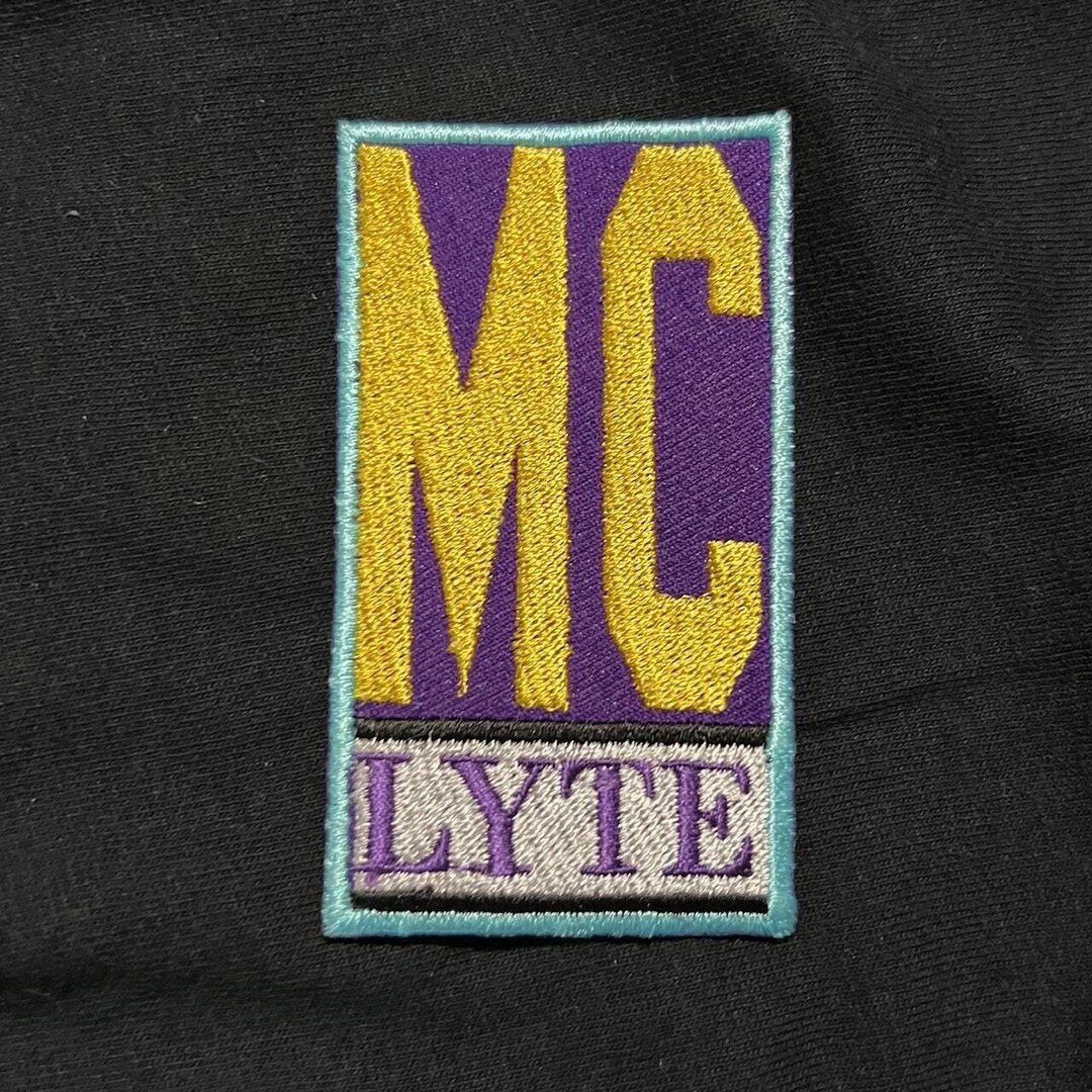 MC Lyte Patch - Lyte as A Rock - Paper Thin - BDP - 80's Rap - 90's ...