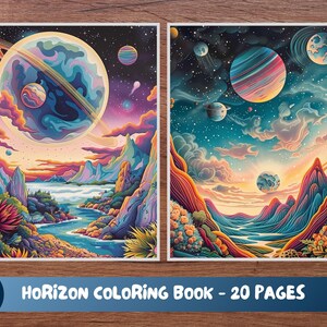 20 Printable Celestial Space Coloring Sheets, Celestial Space Coloring ...