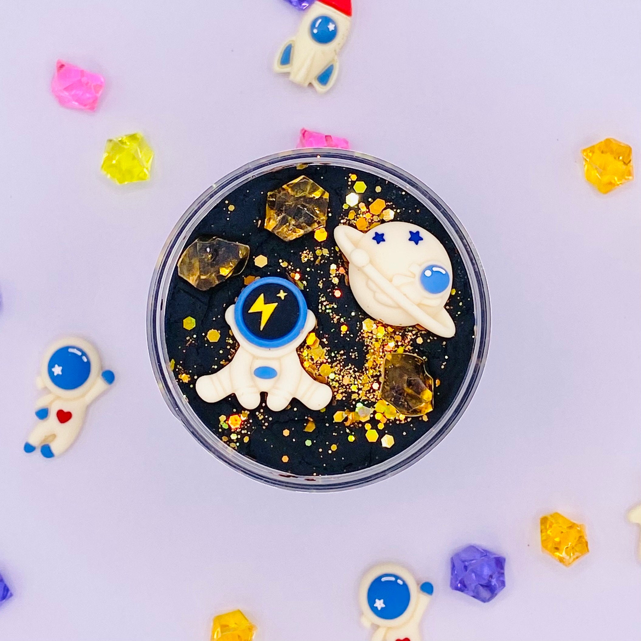 Cosmic Space Playdough Kit, Sensory Playdough Jar, Fun Party Favors - Etsy