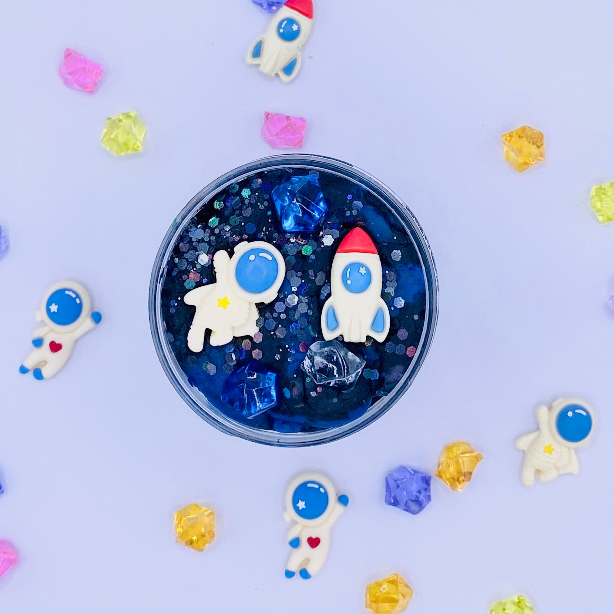 Cosmic Space Playdough Kit, Sensory Playdough Jar, Fun Party Favors - Etsy