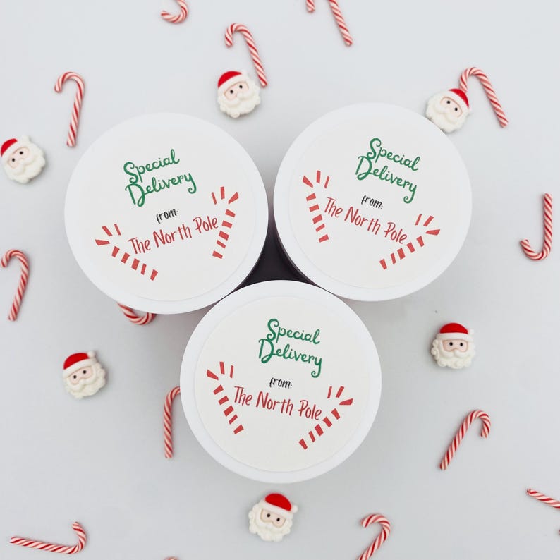 Sparkly Christmas Candy Cane Playdough Jar - Holiday Sensory Kit With ...