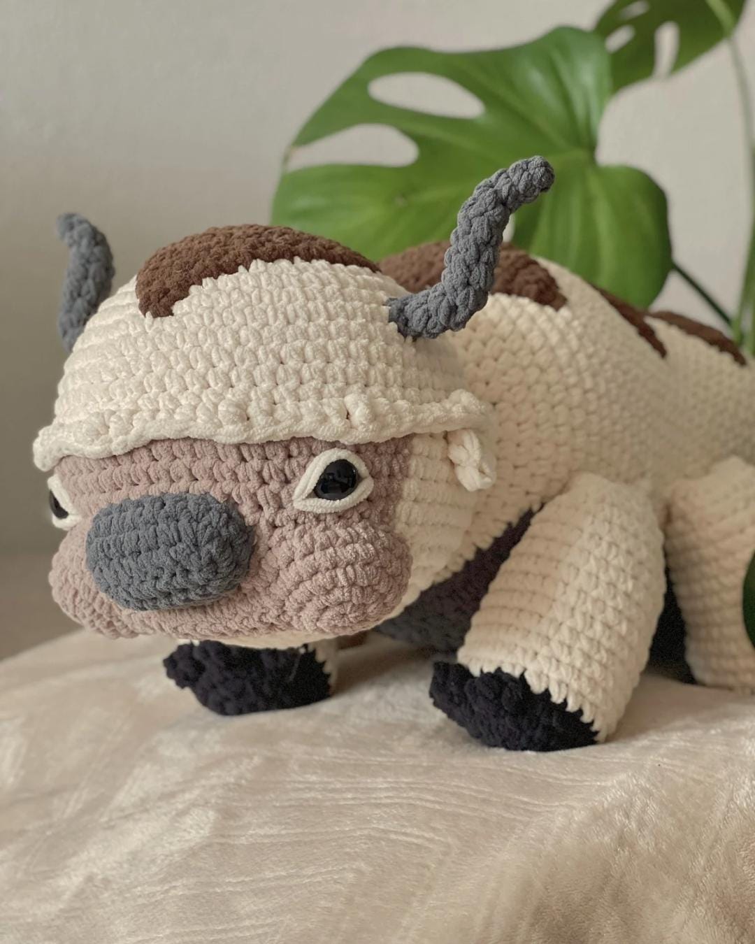 Flying Bison Monster Crochet Amigurumi PATTERN ONLY - Etsy