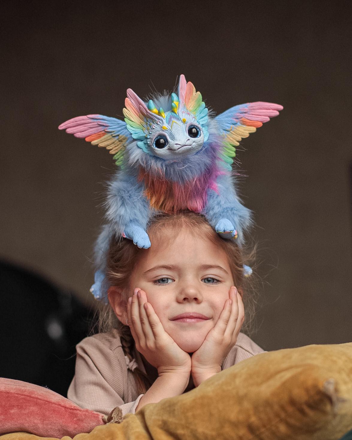 Rainbow Dragon Etsy Canada