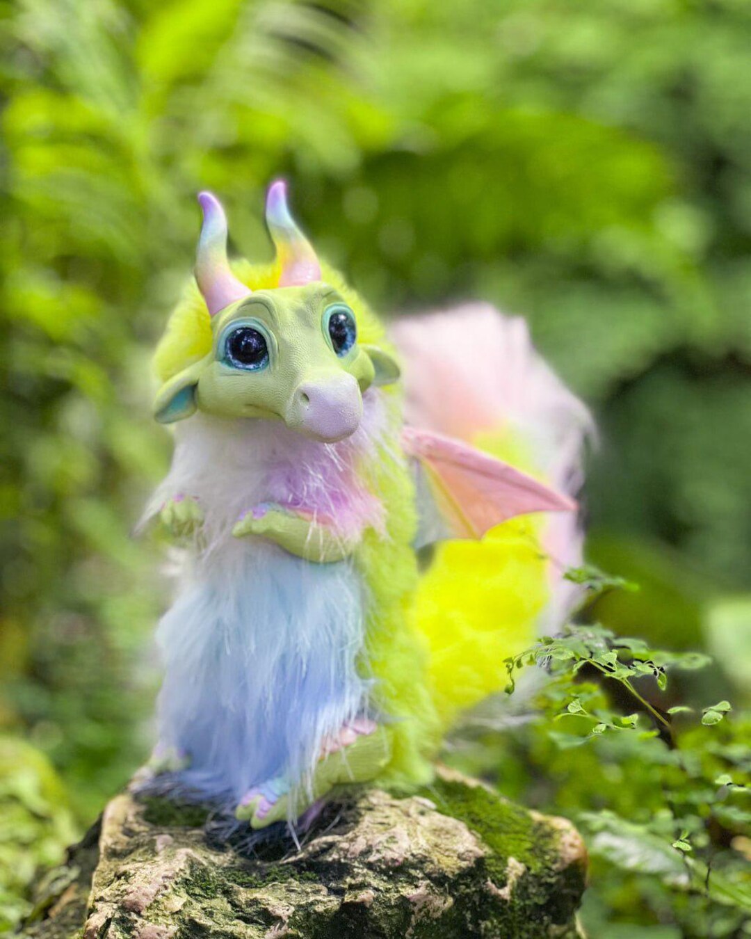 Sunny Dragon - Posable Art Toy - Etsy