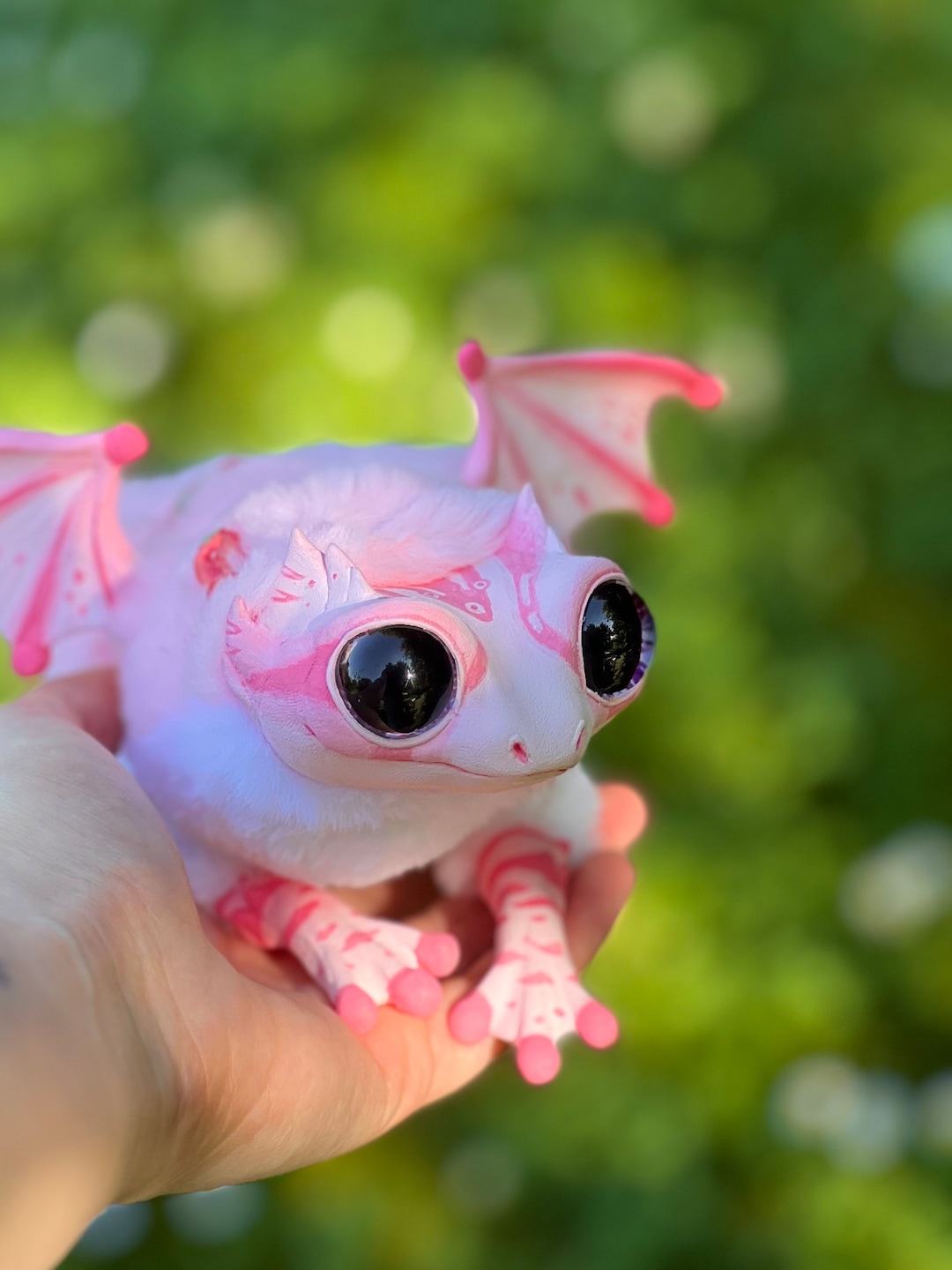 Strawberry Frog - Posable Art Toy - Etsy