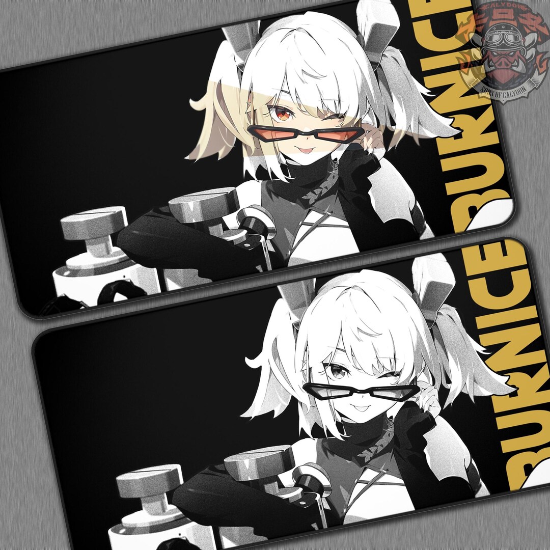 Burnice White Mindscape Anime Gaming Mouse Pad: Zenless Zone Zero Non ...