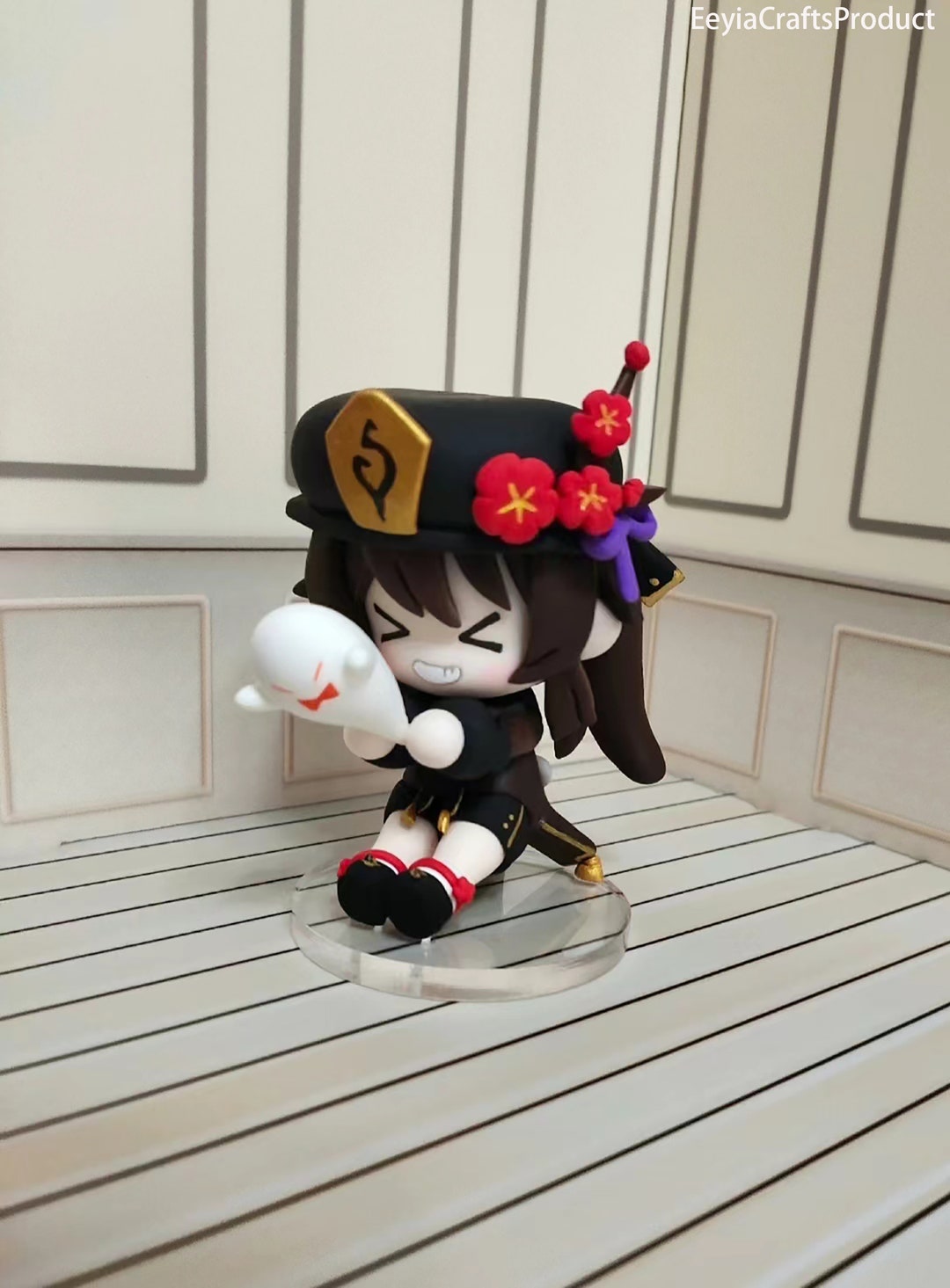 Genshin Impact Hutao Clay Figure Genshin Impact Peripherals Figure ...