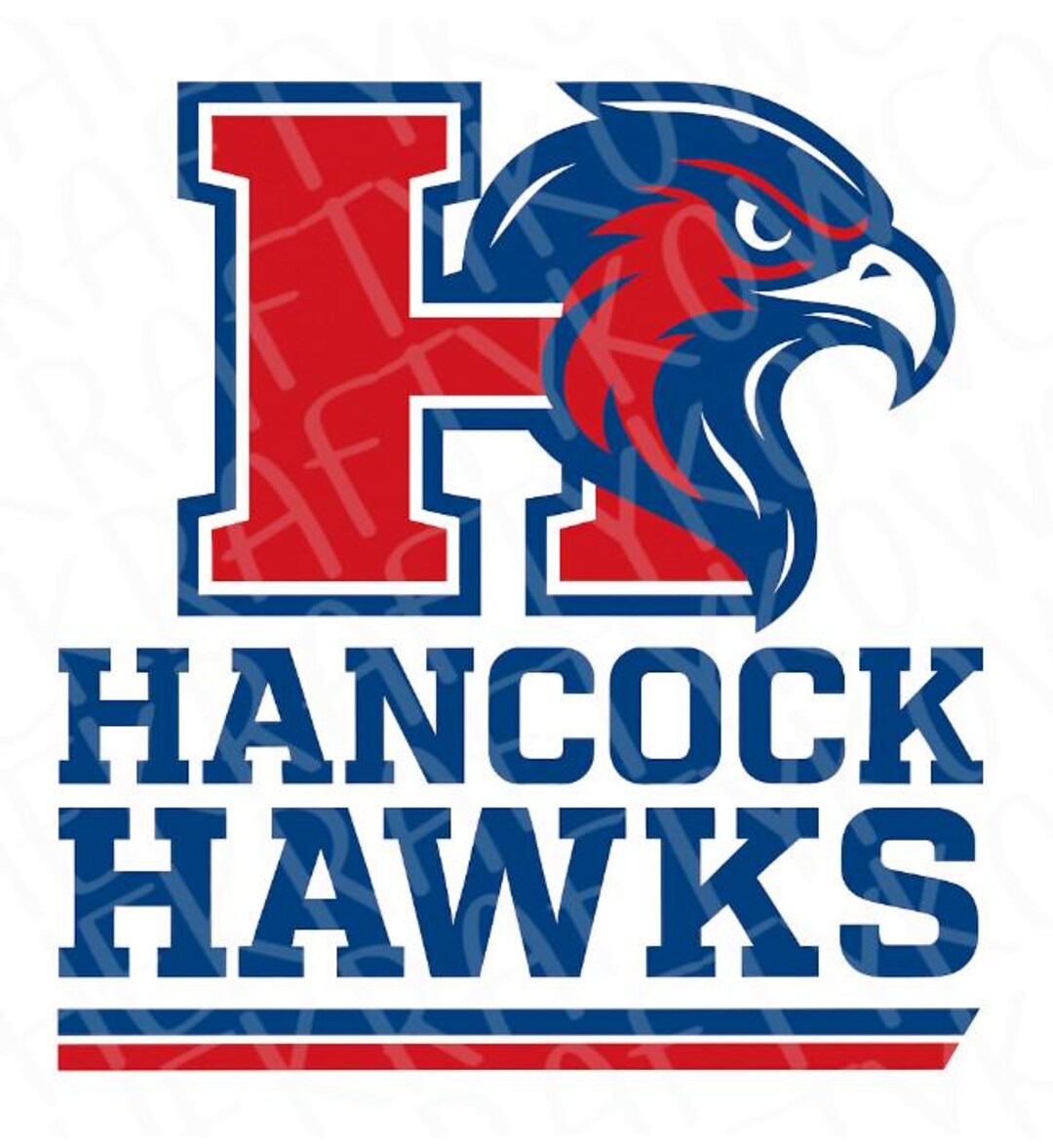 Hancock Hawks PNG | Hancock High School Digital Design | Kiln MS School ...