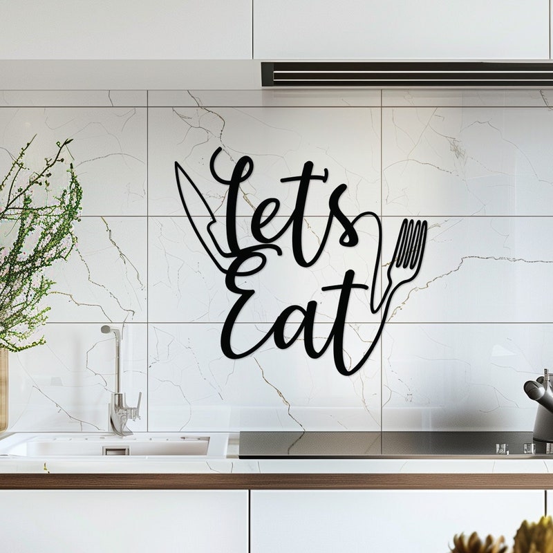 Eat Kitchen Sign - Etsy