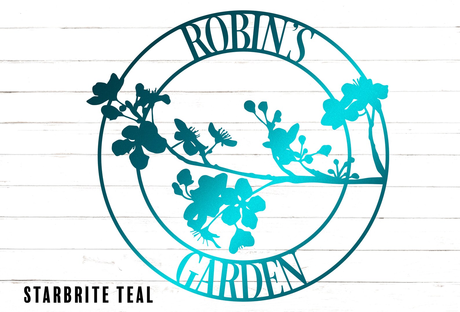 Cherry Blossom Garden Sign Gardening Gift Garden Decor Gift for Her ...