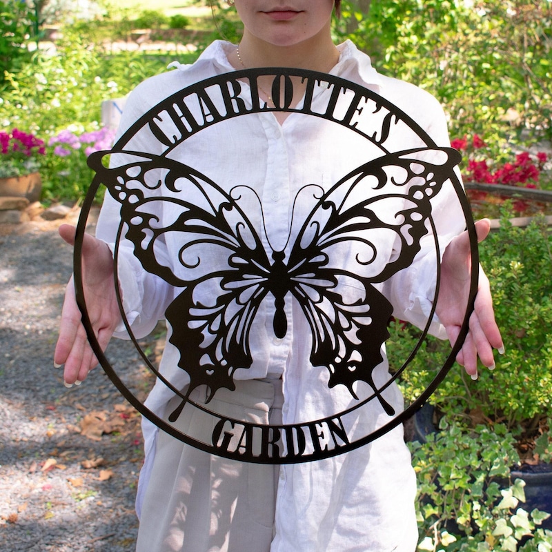 Hanging Butterflies Metal - Etsy