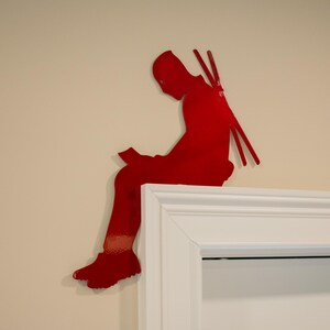 Deadpool Door Frame Topper Metal | Deadpool Wall Decor | Marvel Fan ...