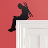 Octopus Door Frame Topper Metal | Door Frame Corner Sign | Metal Wall ...