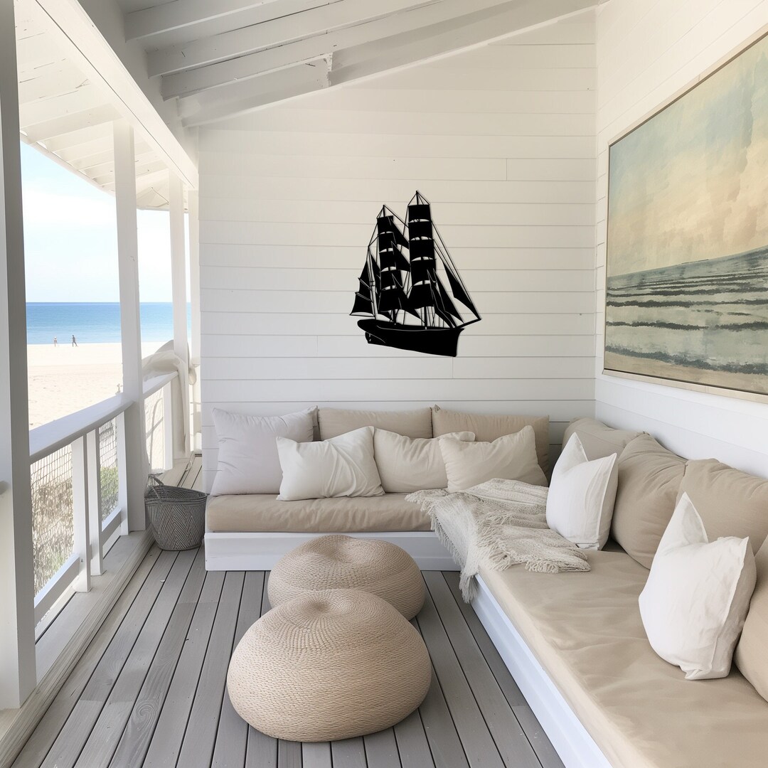 Ship Wall Hanging | Metal Wall Art | Wall Hanging | Wall Art | Wall ...