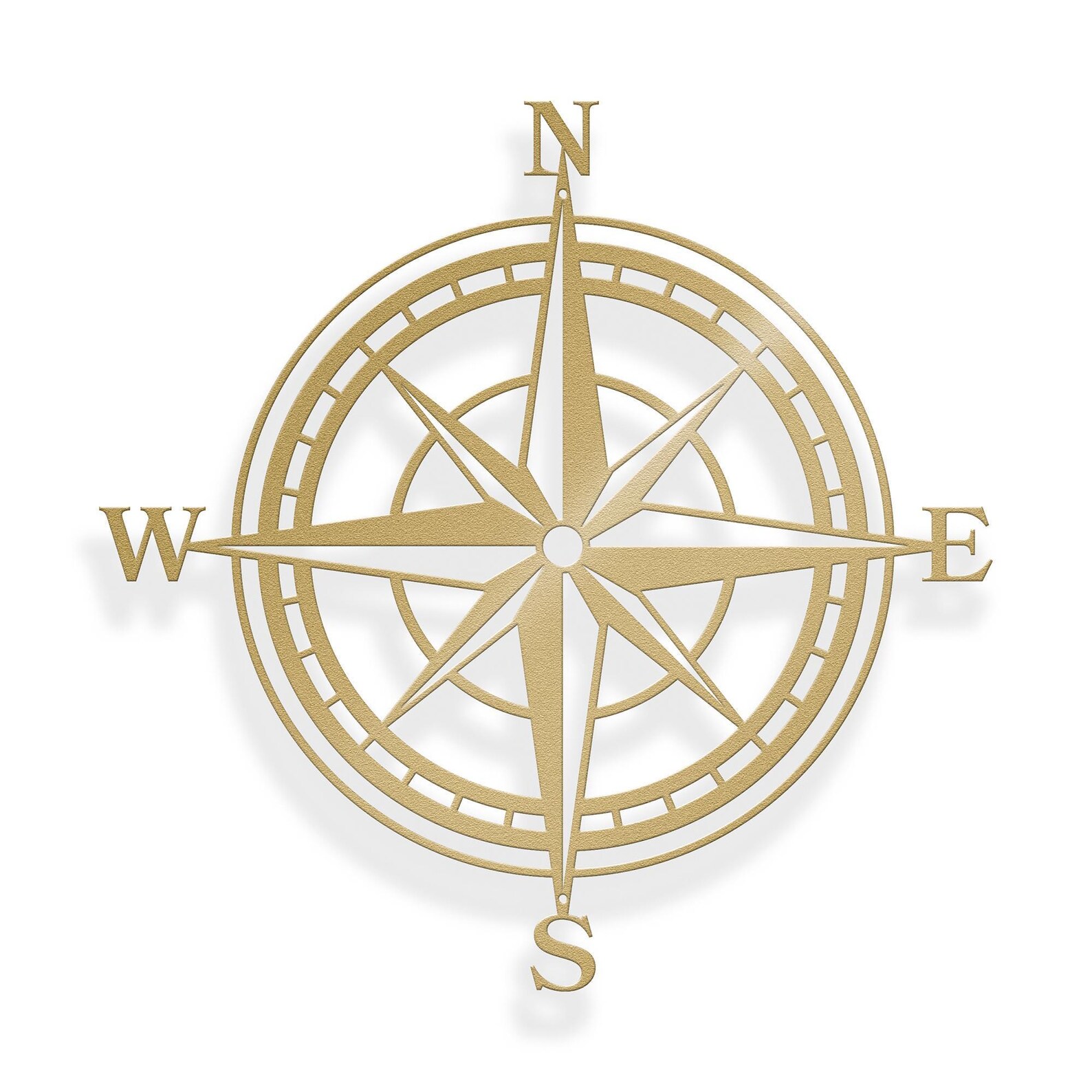 Nautical Compass Star Sign | Compass Rose Wall Hanging | Weatherproof ...