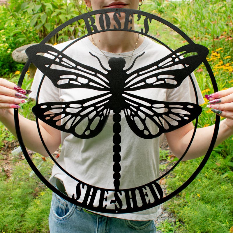 Dragon Fly Metal Decor - Etsy
