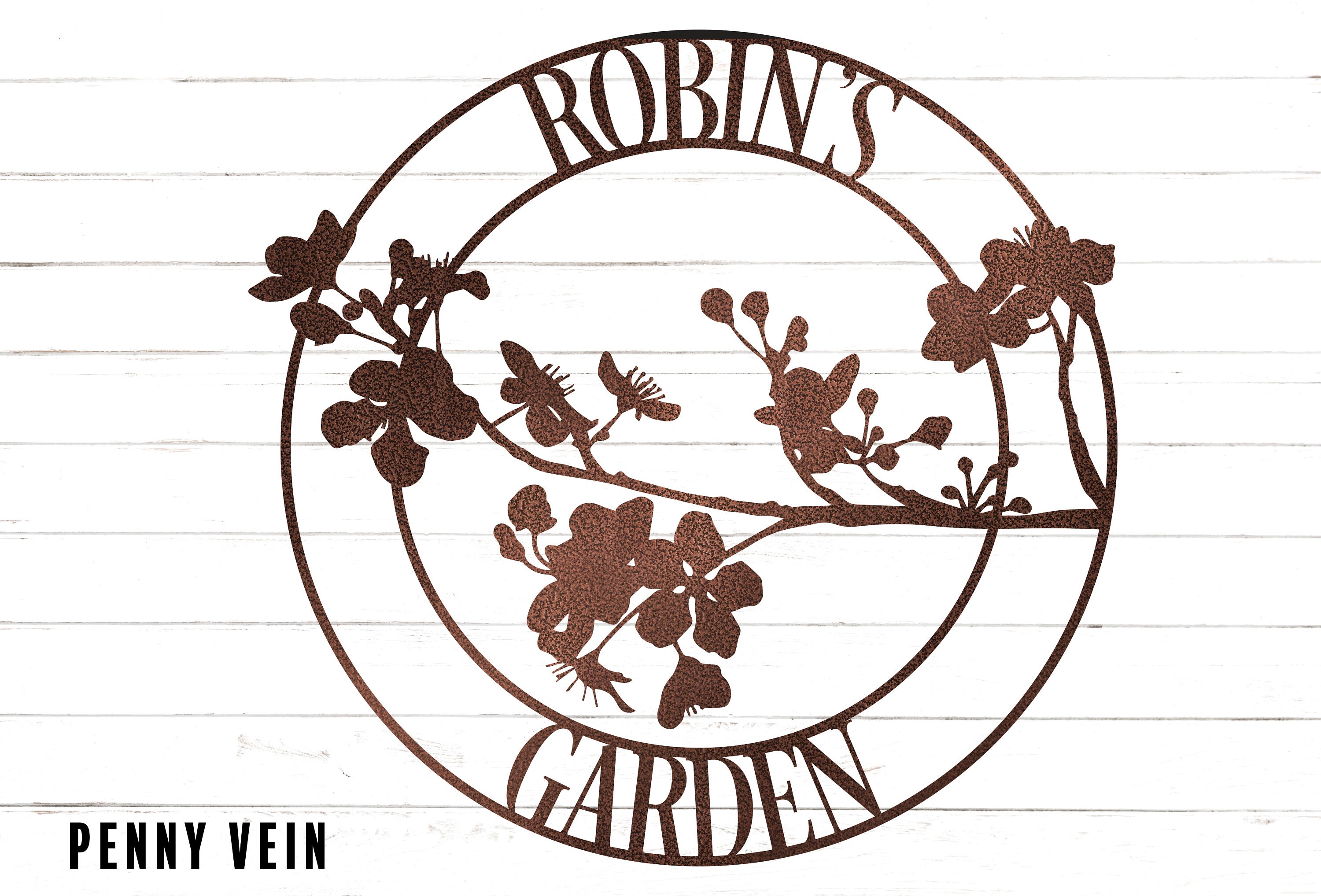 Cherry Blossom Garden Sign Gardening Gift Garden Decor Gift for Her ...