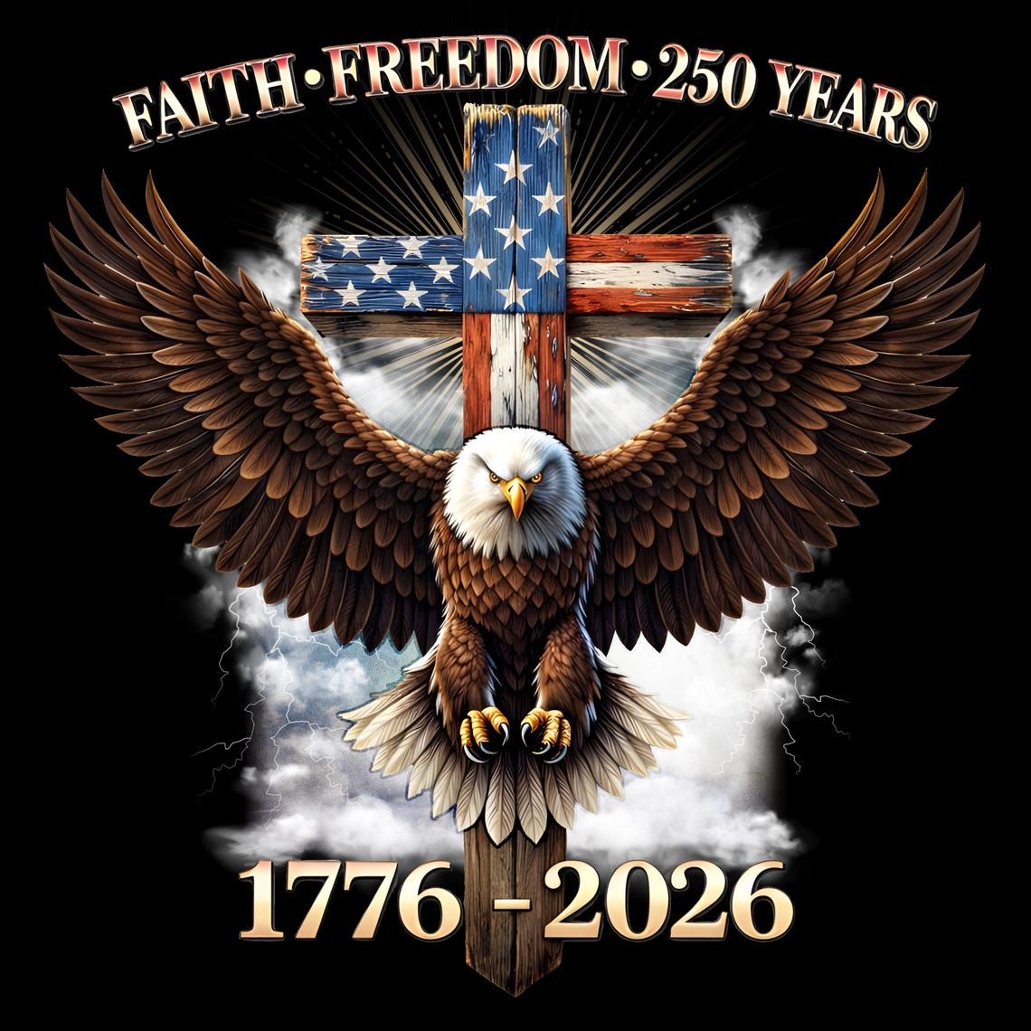 250 Years of Freedom PNG 250th America Anniversary Png Vintage ...