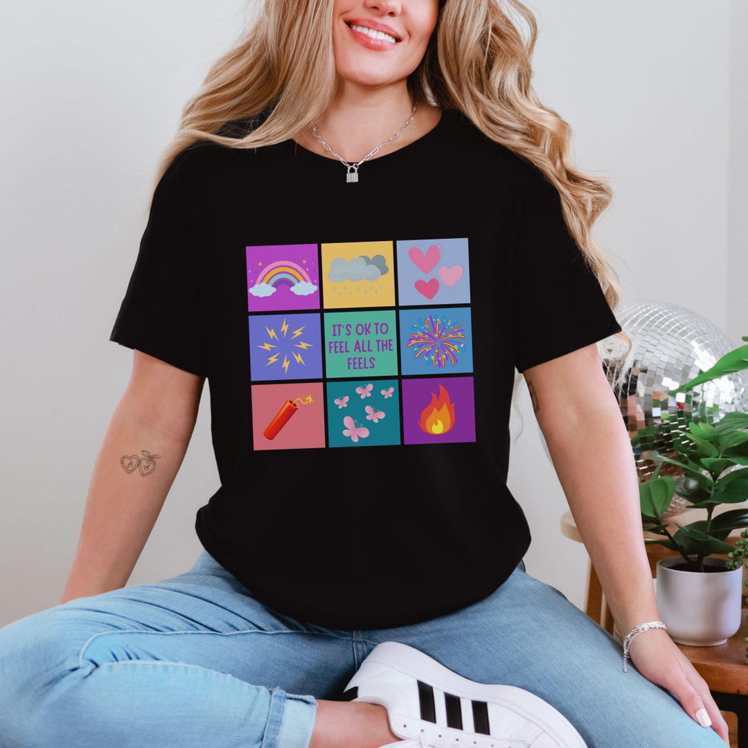 Feelings Matter Tee, Mental Health Awareness Shirt, Self Care Unisex ...