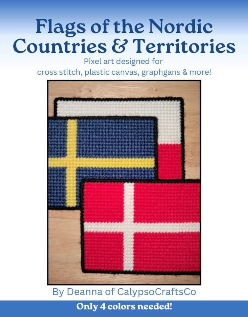 Flags of the Nordic Countries (norway, Sweden, Finland, Denmark, Etc ...