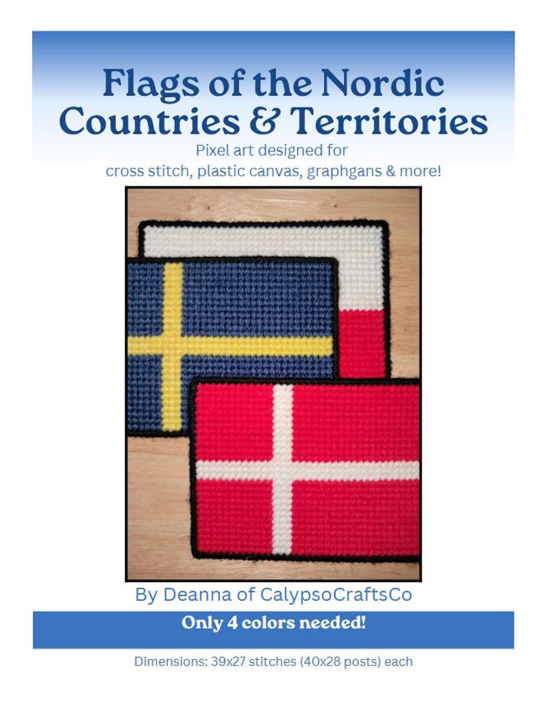 Flags of the Nordic Countries (norway, Sweden, Finland, Denmark, Etc ...