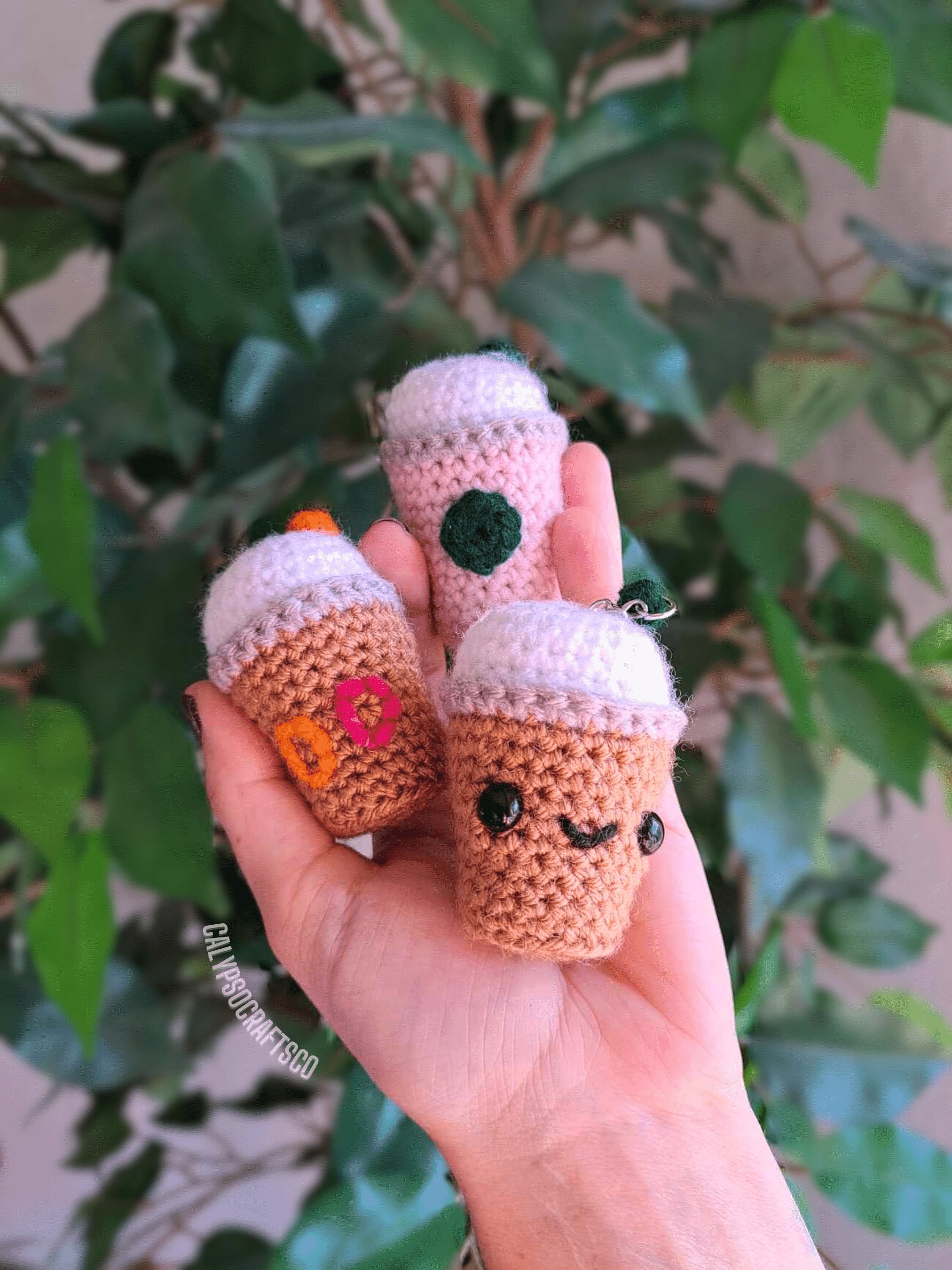 NO-SEW Crochet Pattern: Mini Coffee Amigurumi Plushie - Etsy