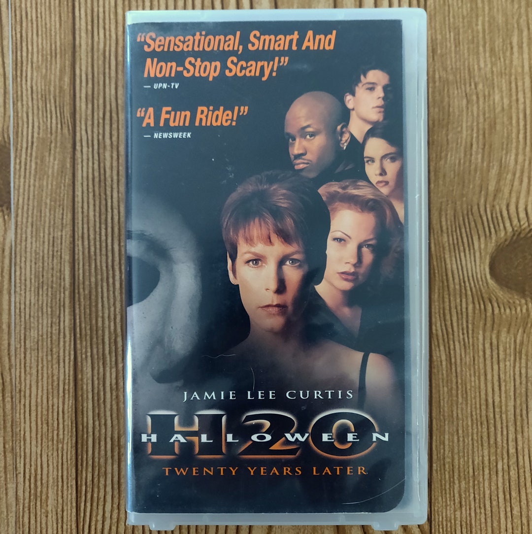 Halloween H2O VHS Tape Horror Movie Michael Myers - Etsy