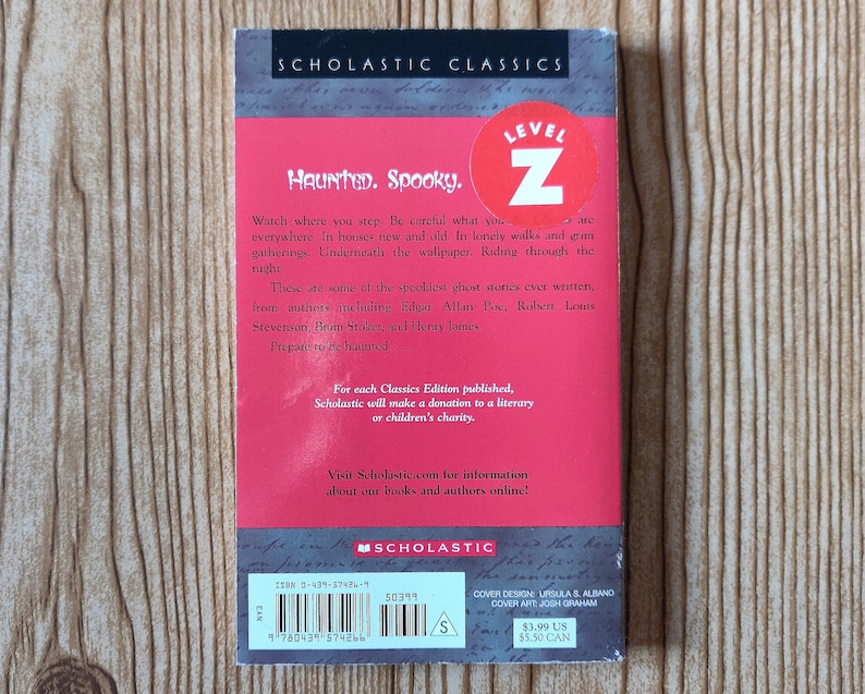 The Best Ghost Stories Ever Scholastic Book 2003 - Etsy