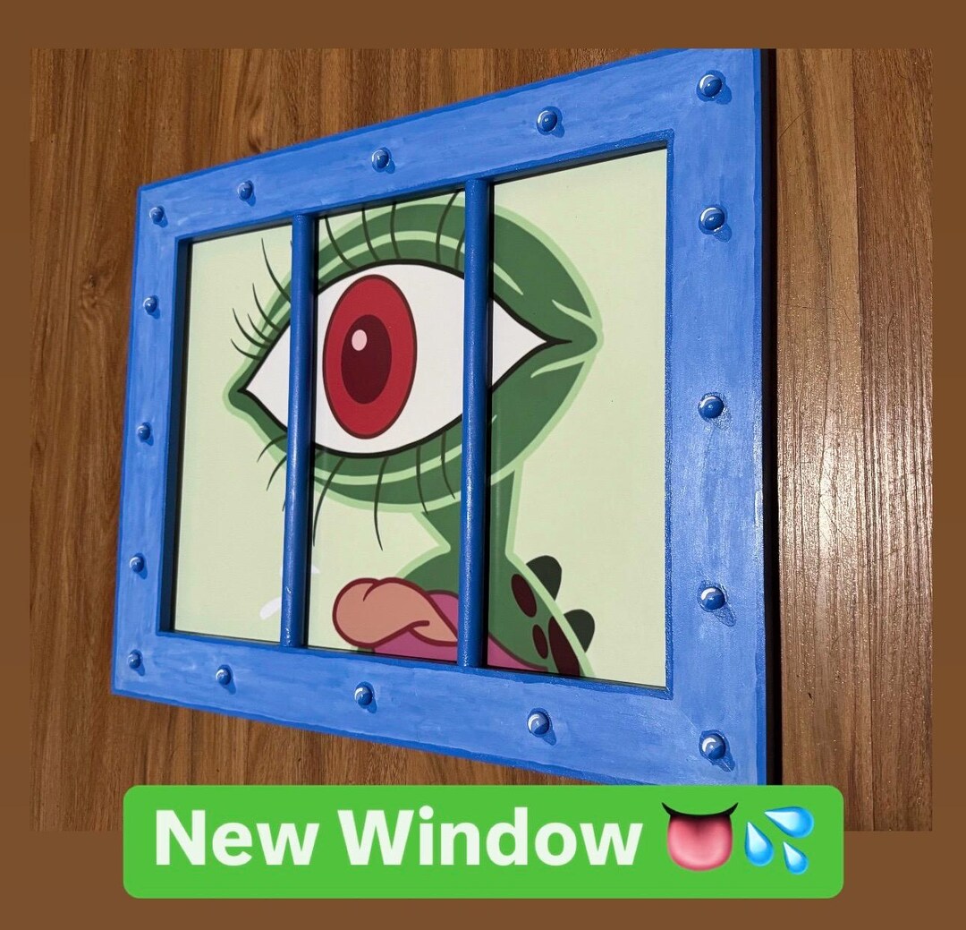 Realistic 3D Wooden Porthole Window (rectangle) - Etsy