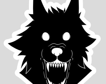 Shift Happens Werewolf Sticker - Etsy