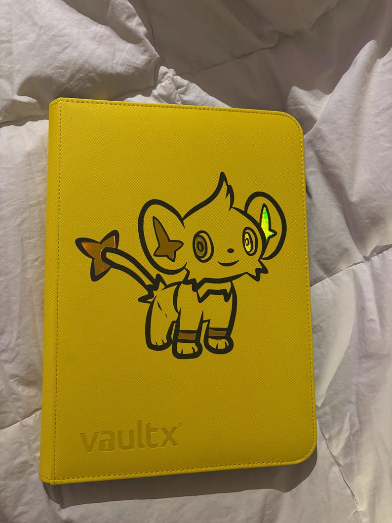 9 Pocket Custom Trading Card Binder - Etsy