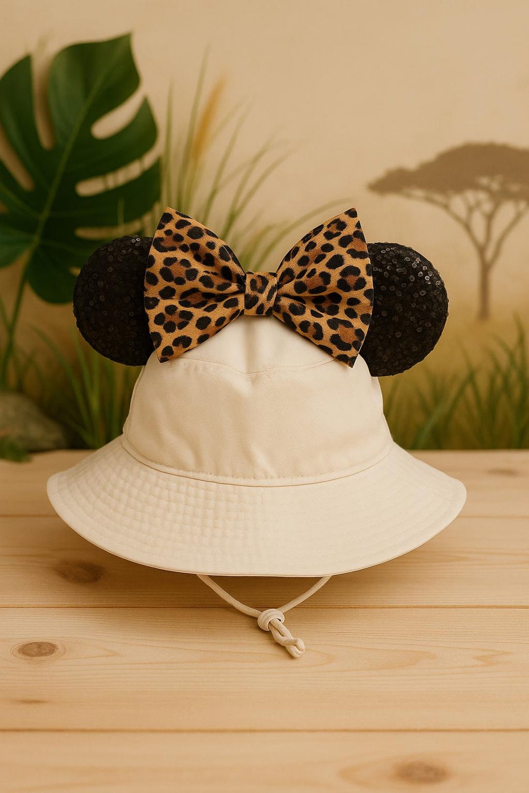 Kid Safari Mickey Ear Bucket Hat for Toddler Hat With Mouse Ear and Bow ...