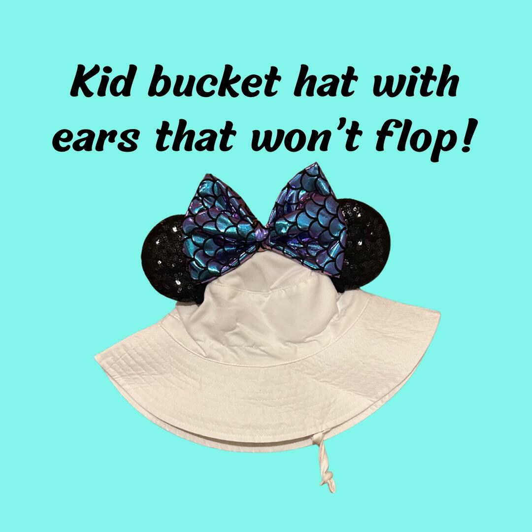 Kid Hat With Mickey Ears for Toddler Hat With Mickey Ear and Bow Child ...
