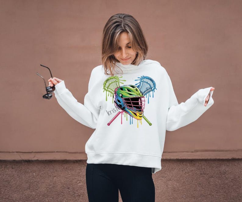 Colorful Lacrosse Drip - Etsy