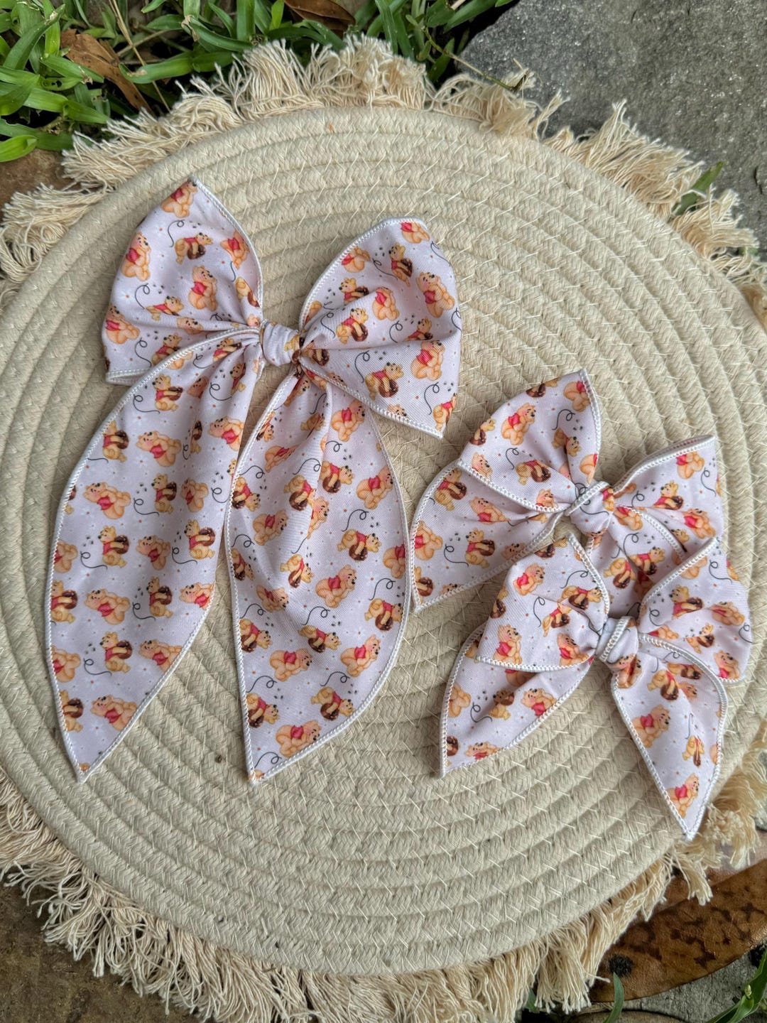 Pooh Bow | Sailor Bows | Magical Bows - Etsy