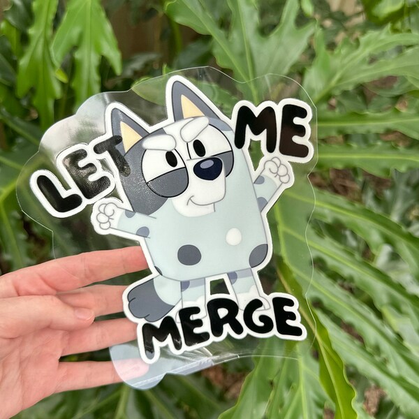 Muffin Merge Bumper Sticker - Etsy
